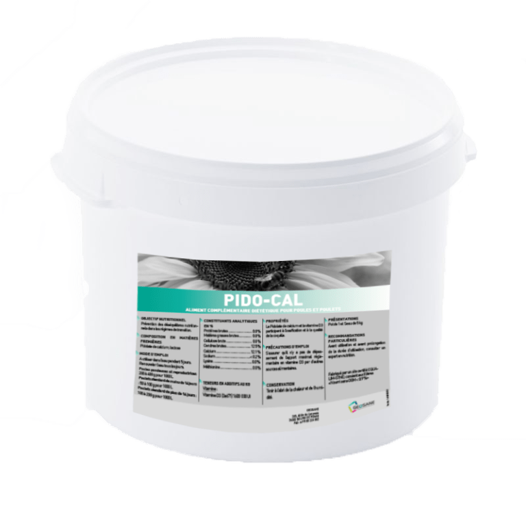PIDOCAL | Produit d'élevage Géosane